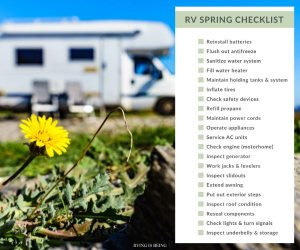 Hello Spring! Get Your Camper Ready Now! Complete This Spring Season ...