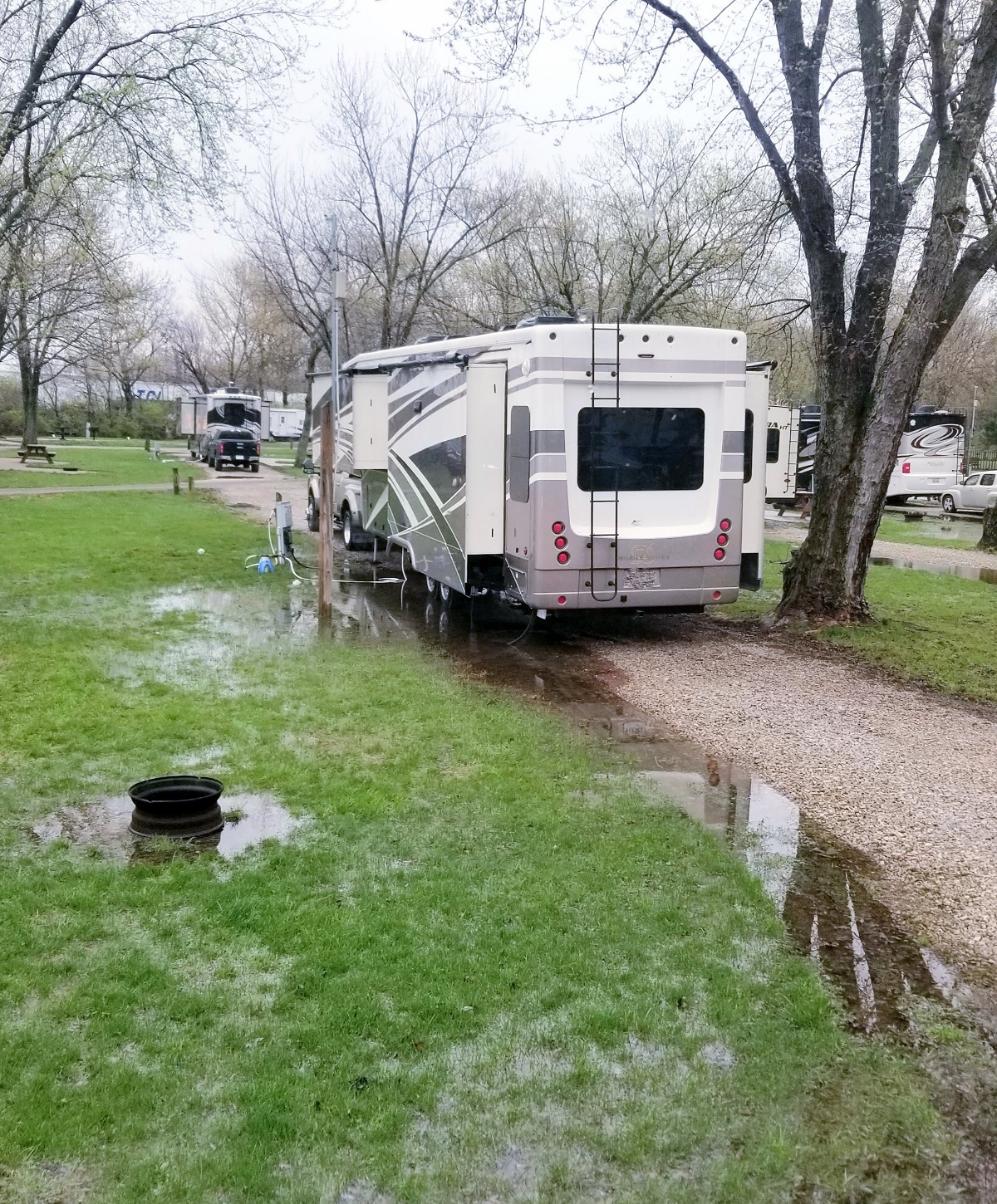 Motorhome Stuck in the Mud? - RVing Is Being